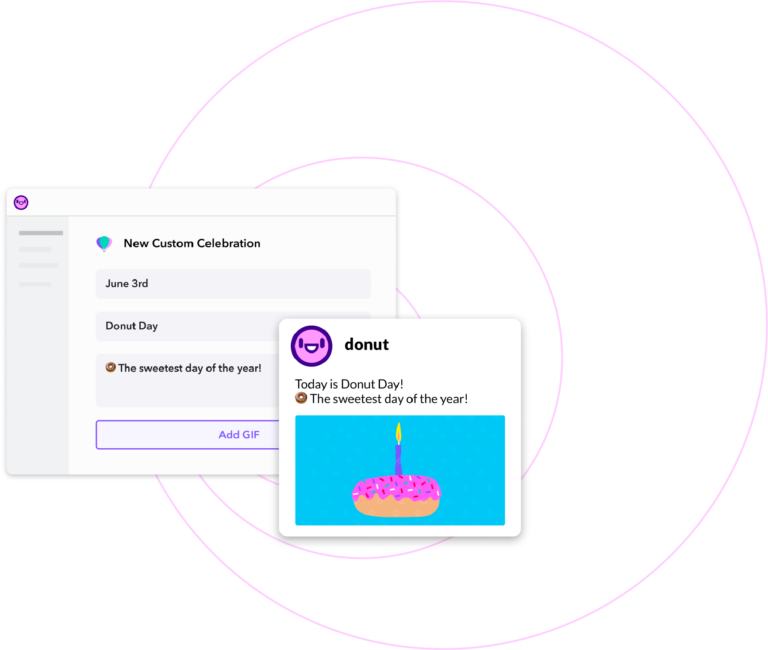 Enable collaboration and gathering across teams with Donut