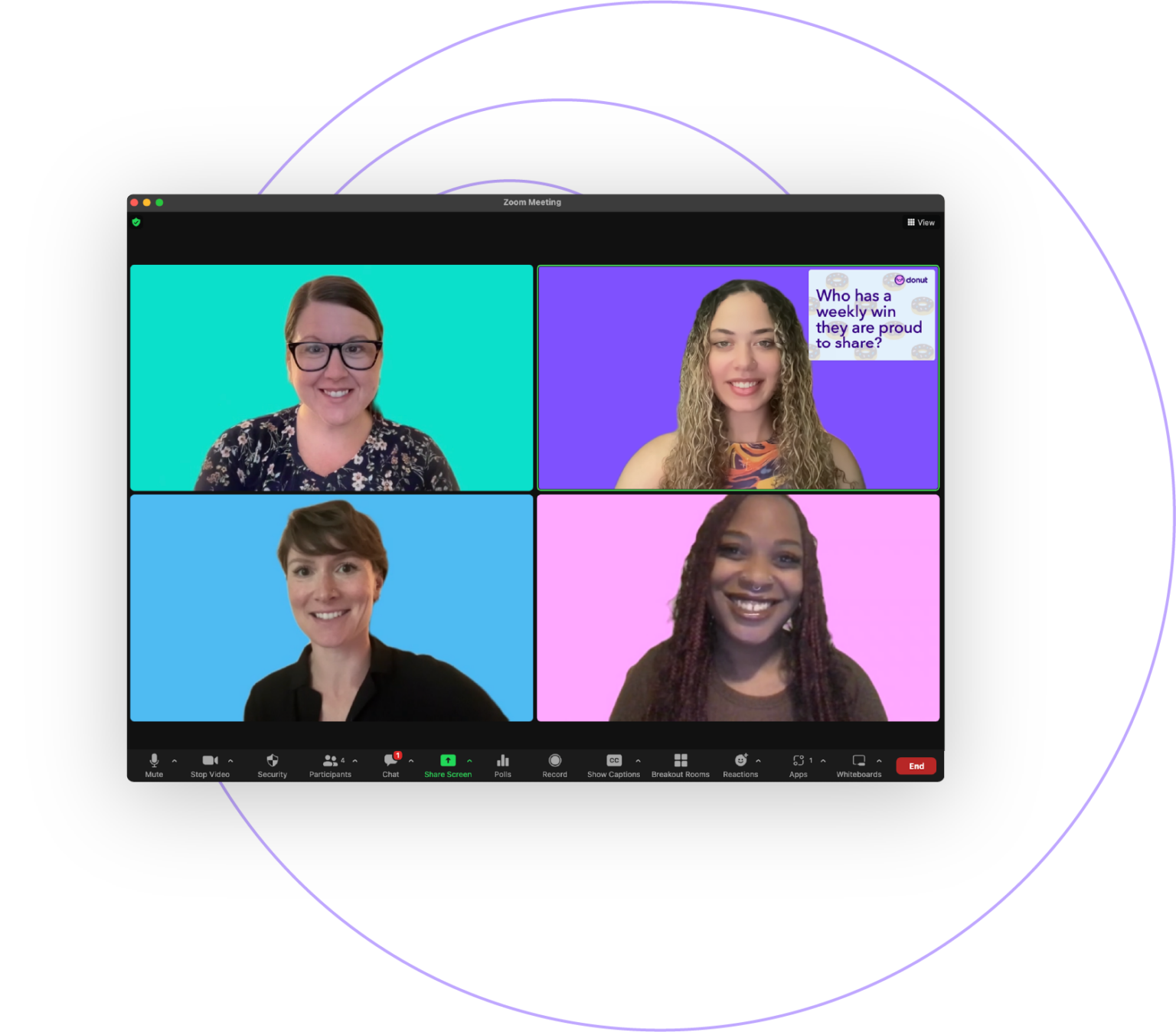 Add Donut to your Zoom Meetings
