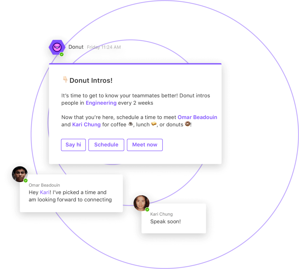 Donut for Microsoft Teams