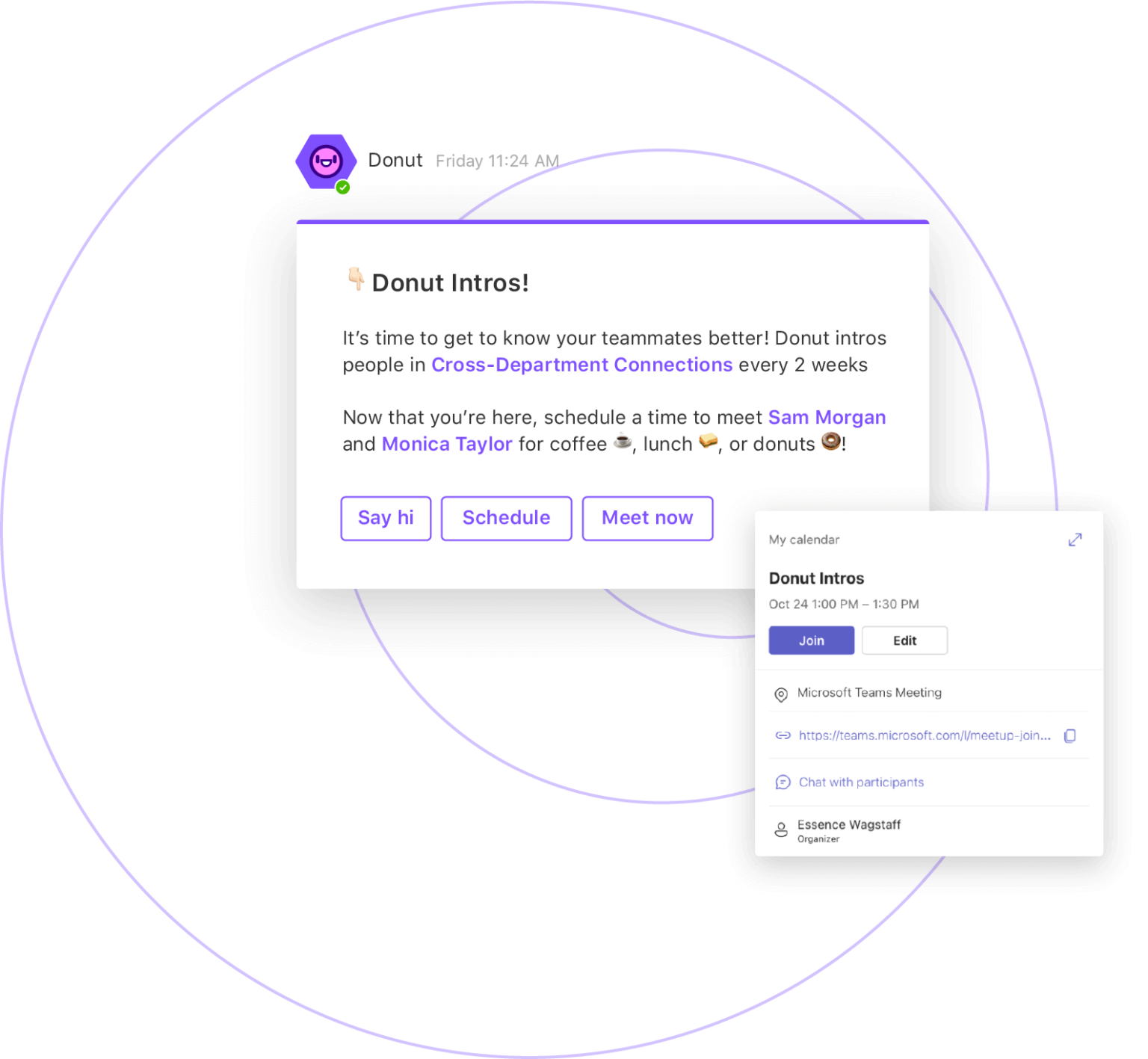 Donut for Microsoft Teams