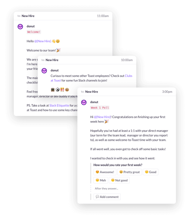 Training Programs with Donut Journeys